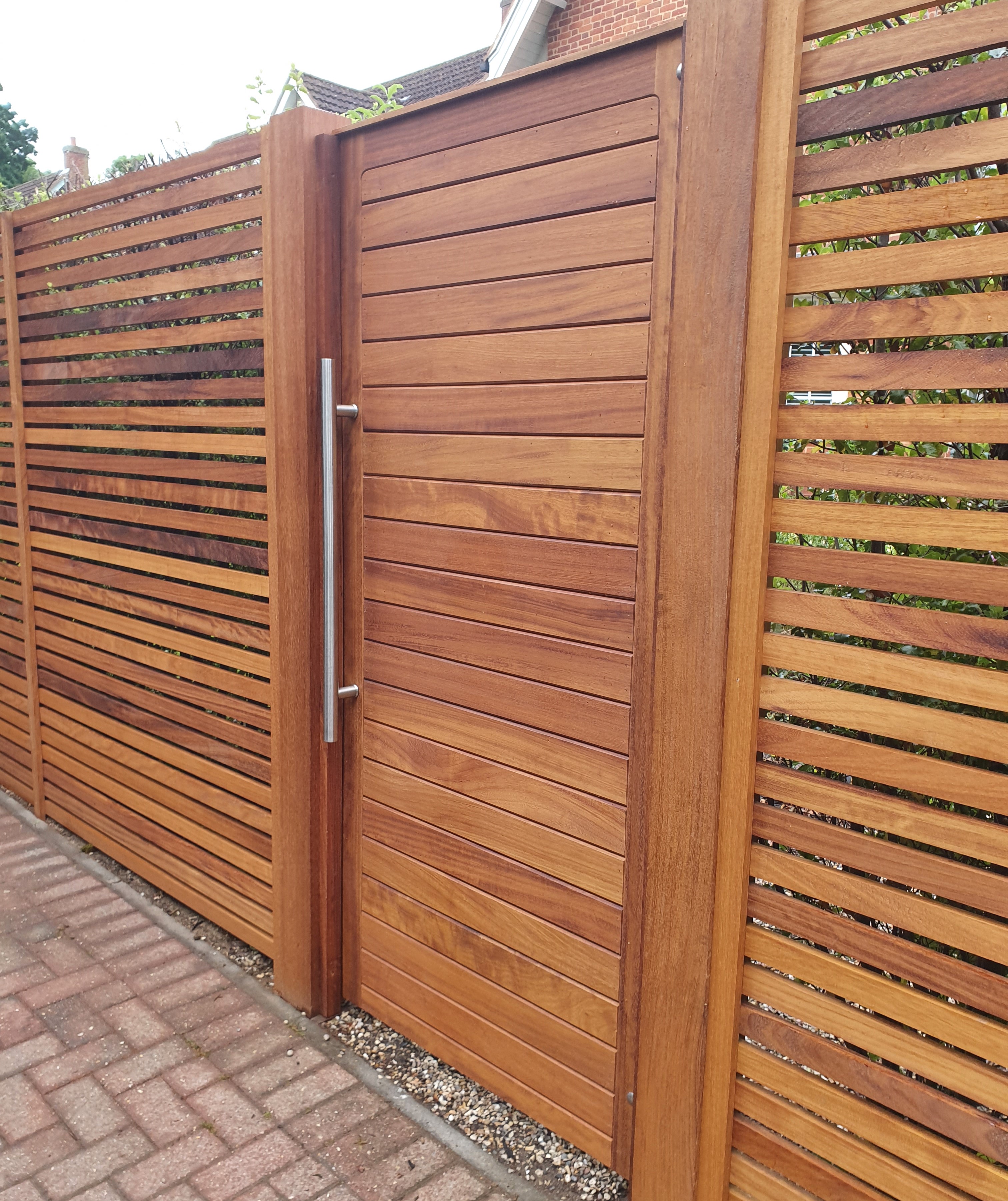 Horizontal Wood Gates And Fences