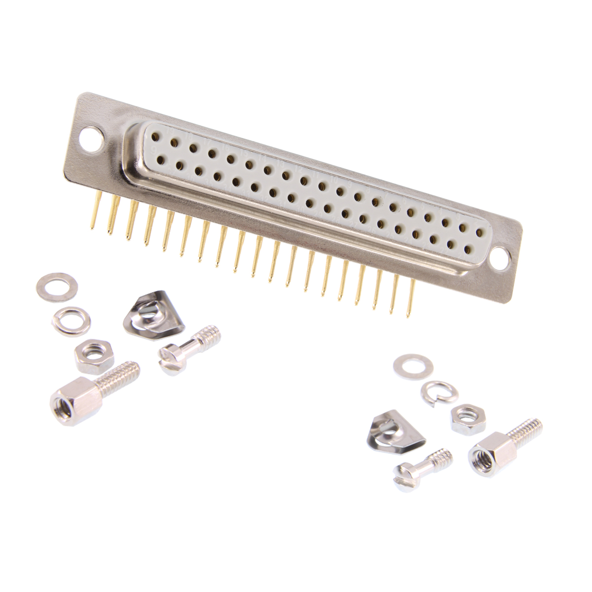 37-Pin D-type Female Right Angled PCB HV - 40-963-037-RFHV