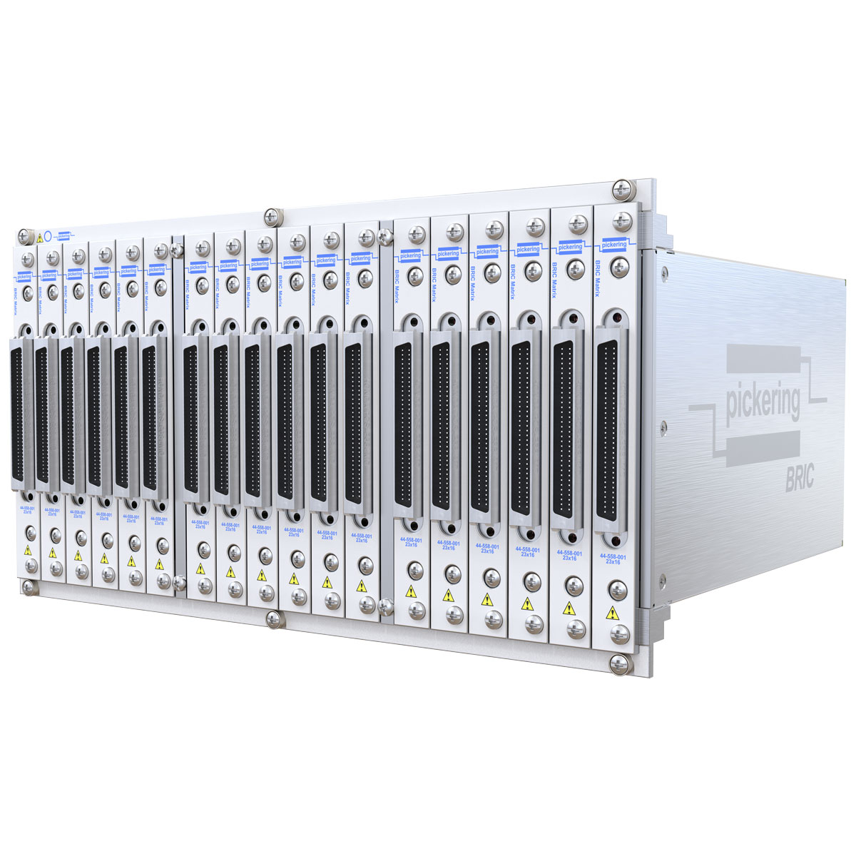 PXI 12 Slot BRIC Matrix, 60x16, 2-Pole (4 sub-cards) - 40-561B-322-60X16