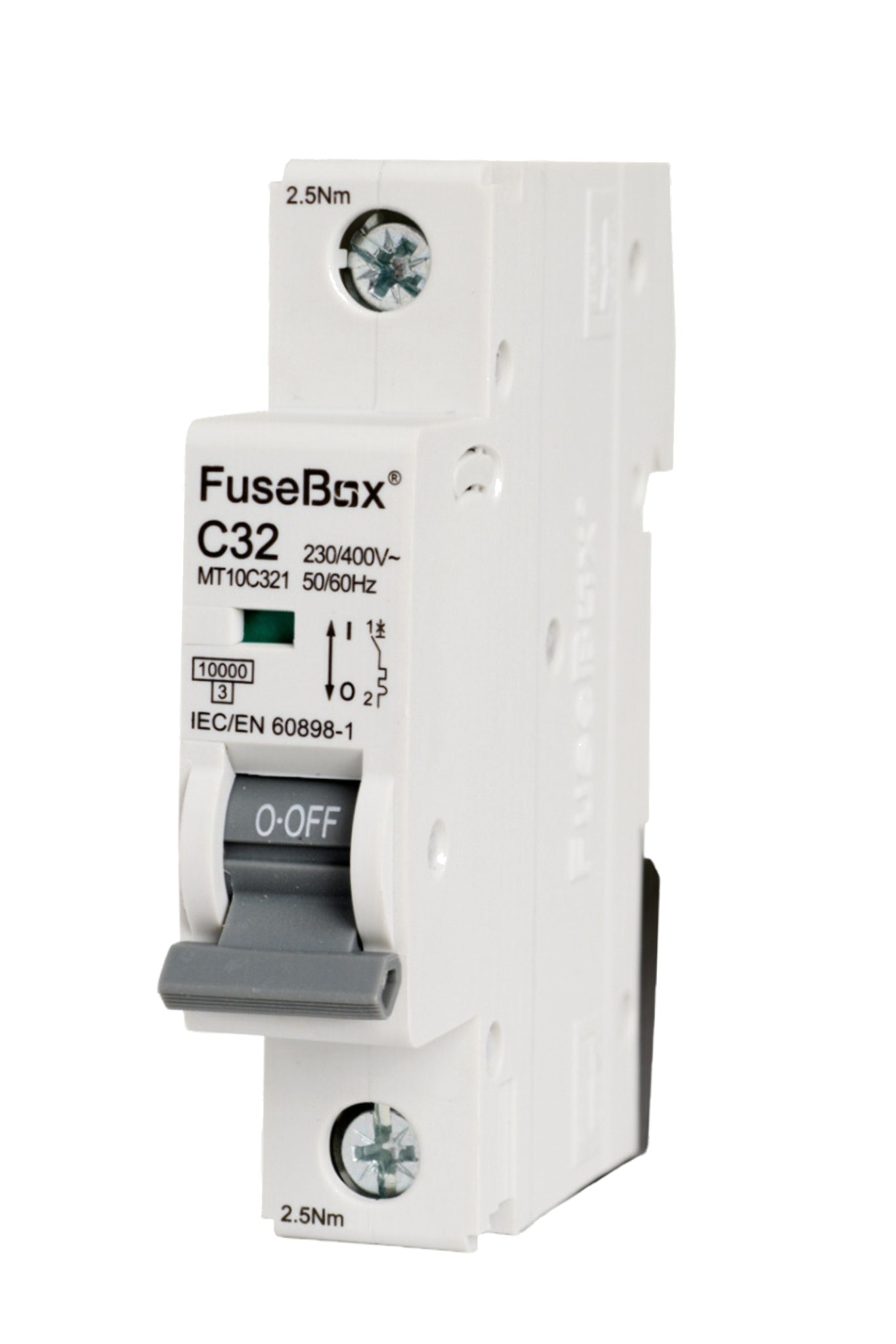 Fusebox MT10B403 Triple Pole B Curve 40 Amp MCB 10kA | Fusebox Three Phase Triple Pole MCB | PEC ...