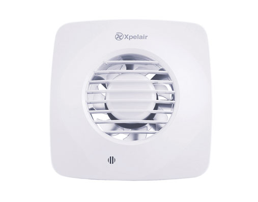 Xpelair Simply Silent DX100PIRS Square Extractor Fan PIR with Kit | PEC